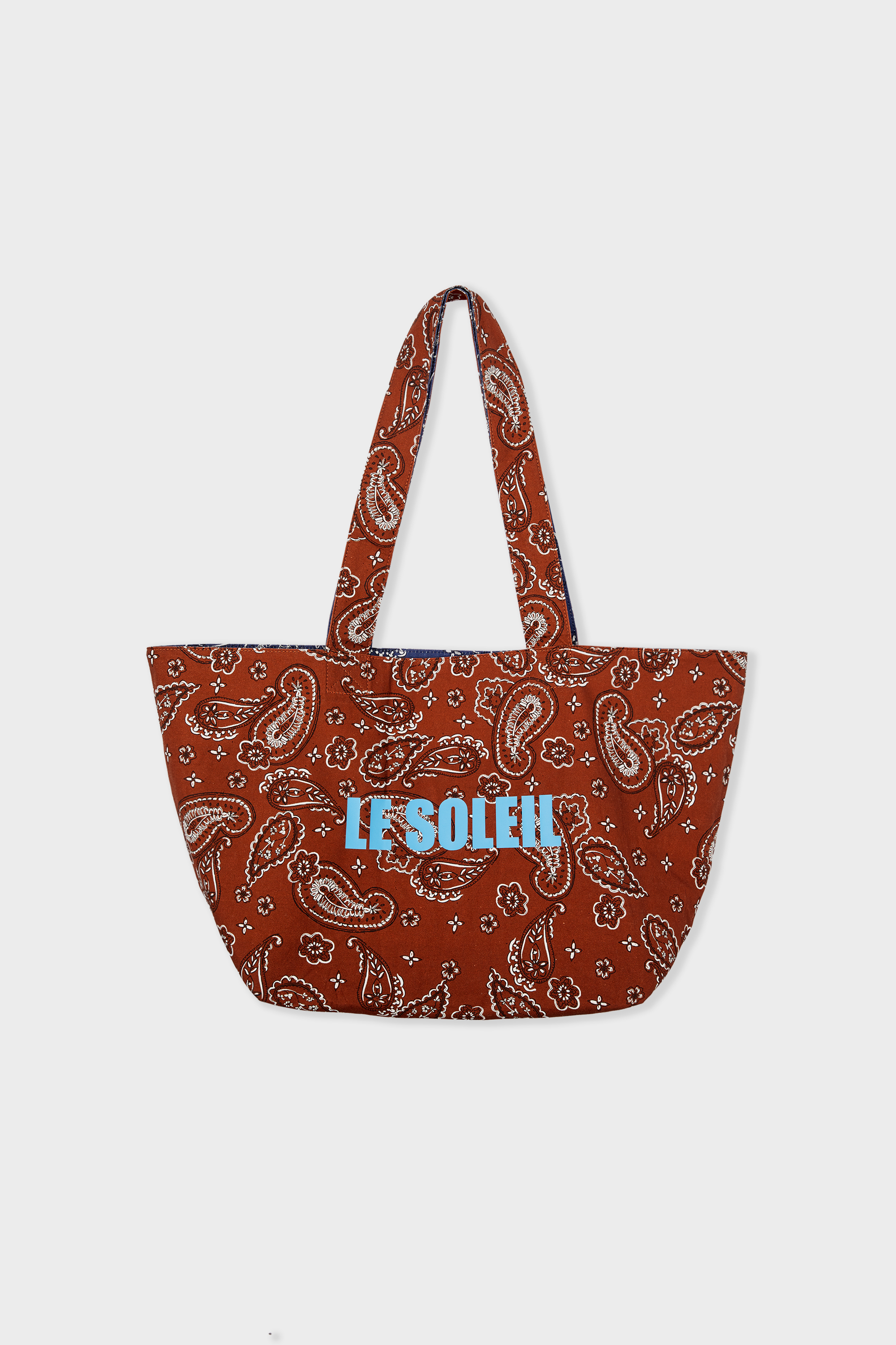 Reversible Beach Tote - SWANN - MARRON - ETAM