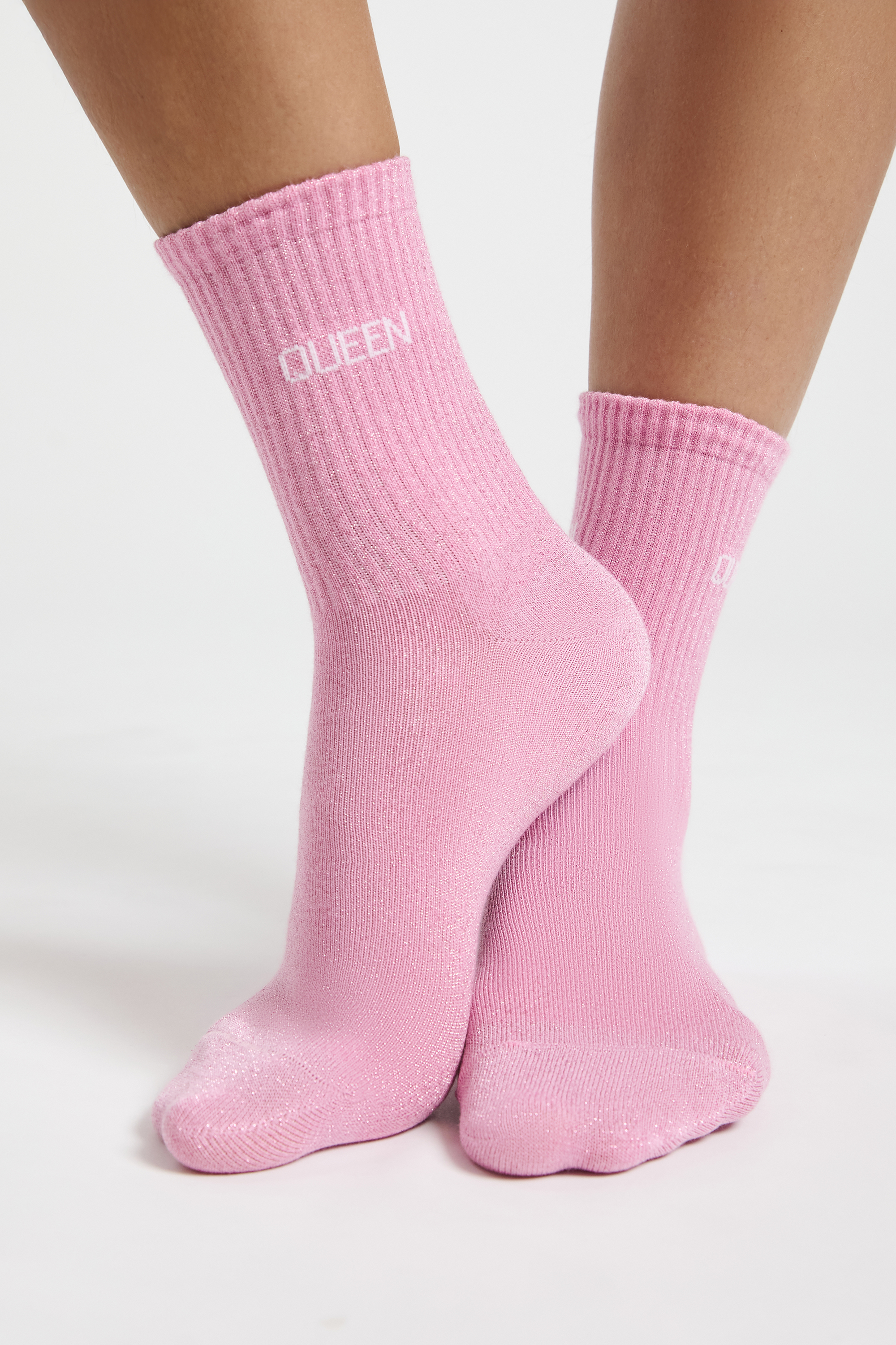 Iridescent Socks with Writing - LEGENDE - ROSE - ETAM