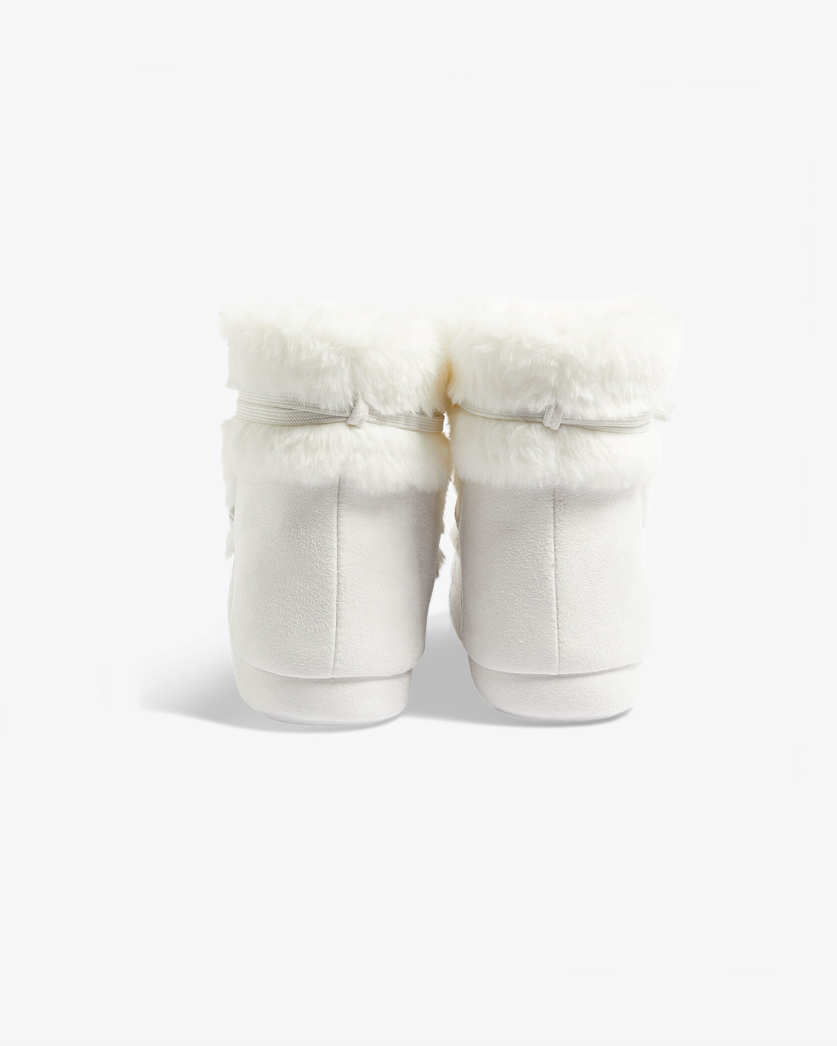 Lace Up Furry Boots HIKING GRIS CLAIR ETAM