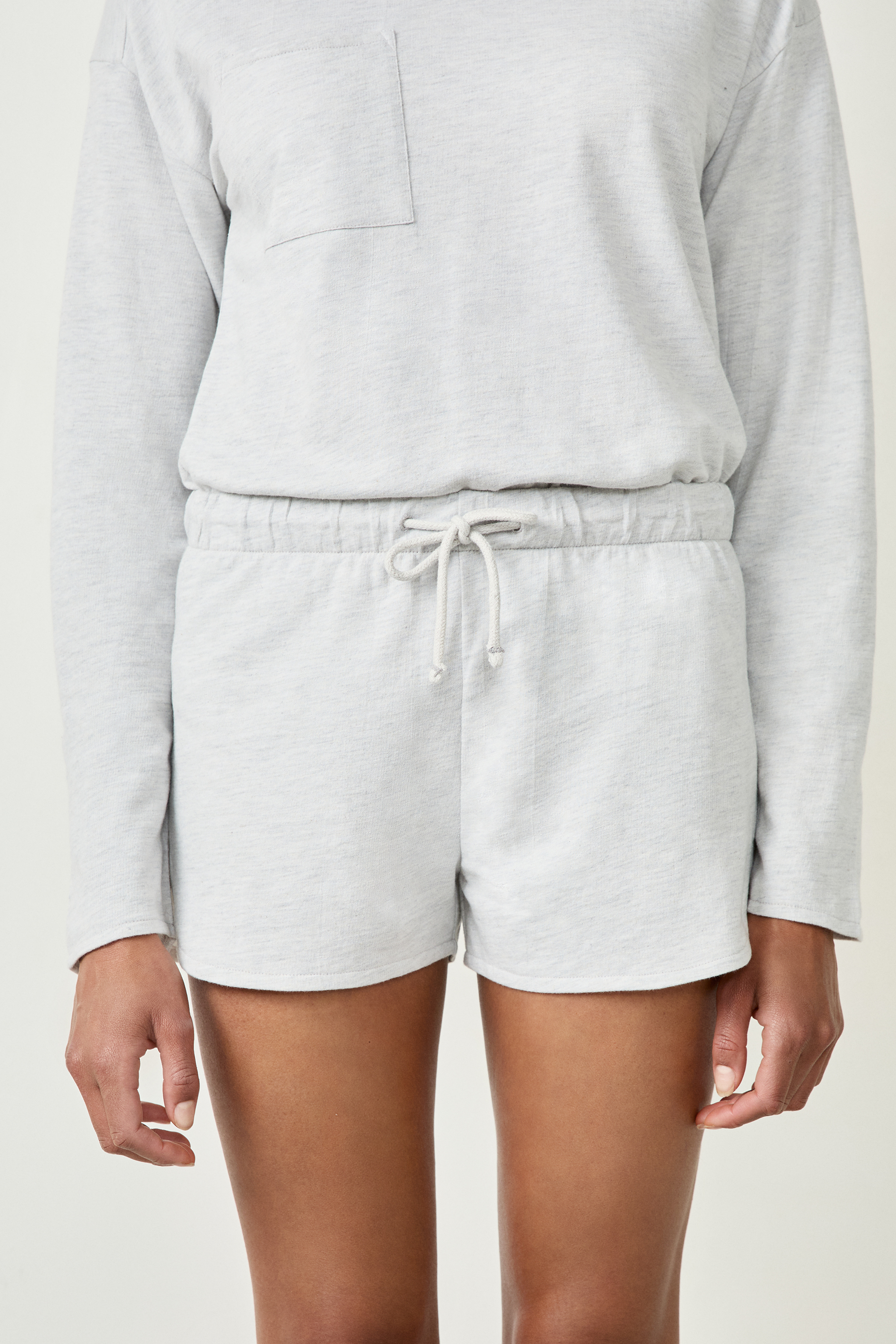 Pyjama Shorts - TAFA - GRIS - ETAM