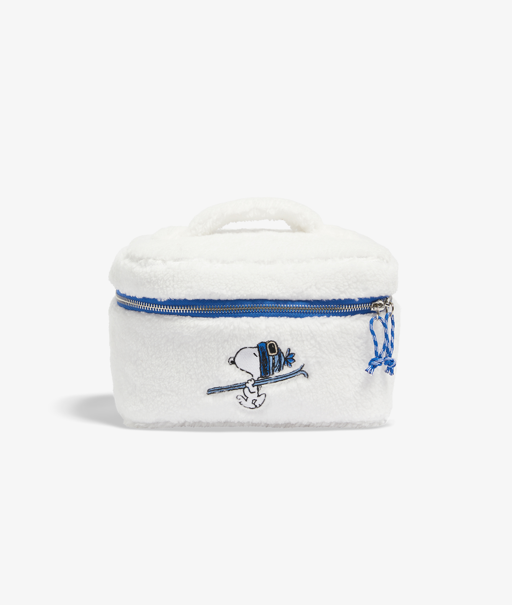 Snoopy Peanuts™ Bouclé Effect Pouch - FILIP - BLANC - ETAM