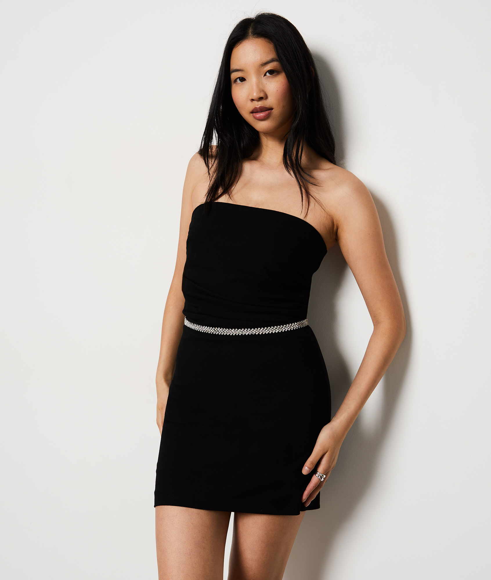 Short tube dress - CANDY - NOIR - ETAM